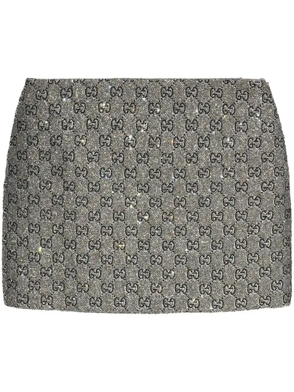 Gucci Gg Mini Skirt