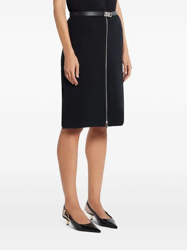 FERRAGAMO Gancini Buckle Skirt