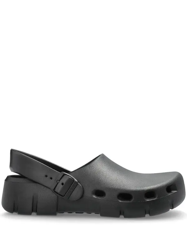 BIRKENSTOCK Flow Eva Regular Slides - Black