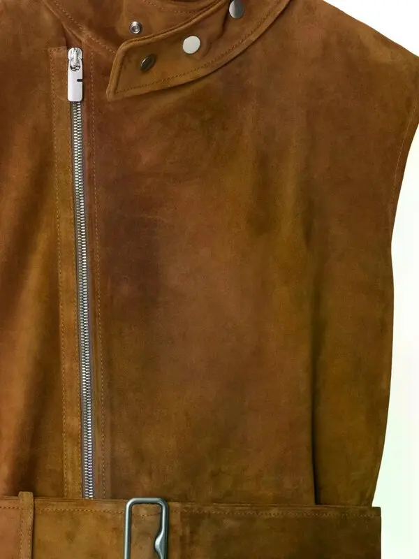 Burberry Suede Dress With Belt