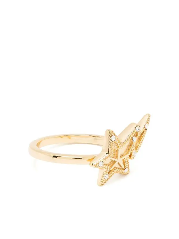 A BATHING APE Star Bolt Ring - Gold
