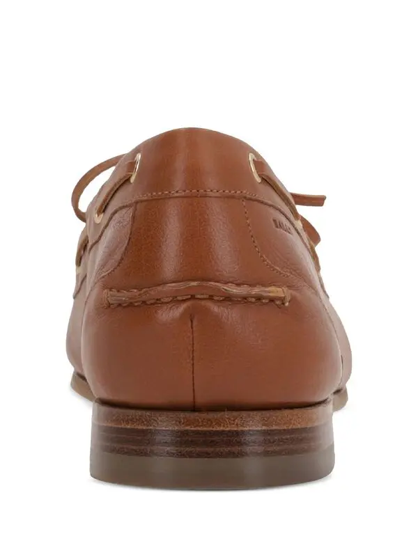 Bally Plume Boat Shoes - Brown