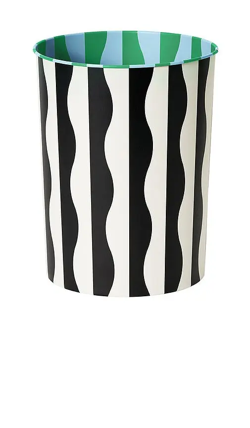 AREAWARE Pattern Bin In Black,white - River