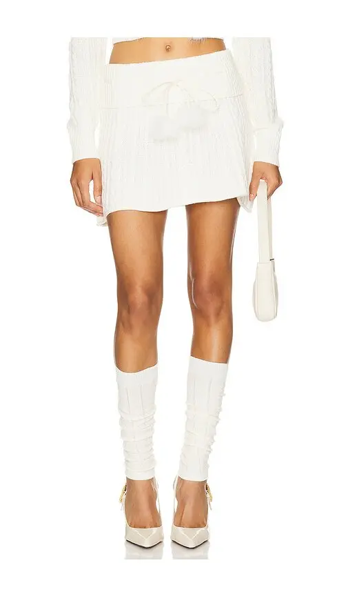 Majorelle Tamar Knit Mini Skirt