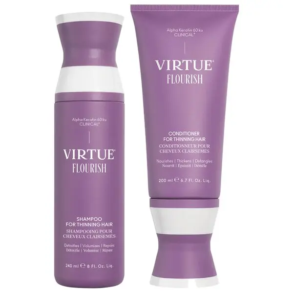 Virtue® Thickening Shampoo + Conditioner Set For Thinning Hair - One-color