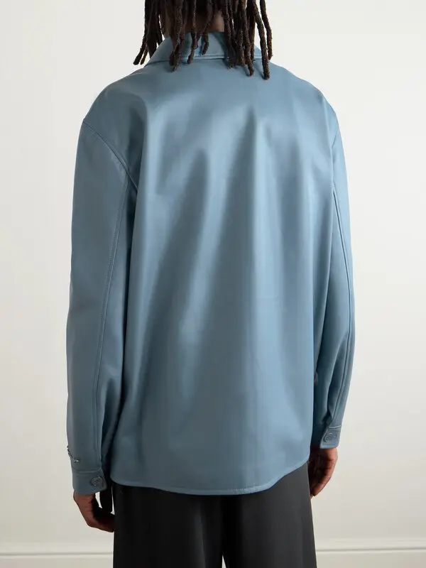 Givenchy Leather Overshirt