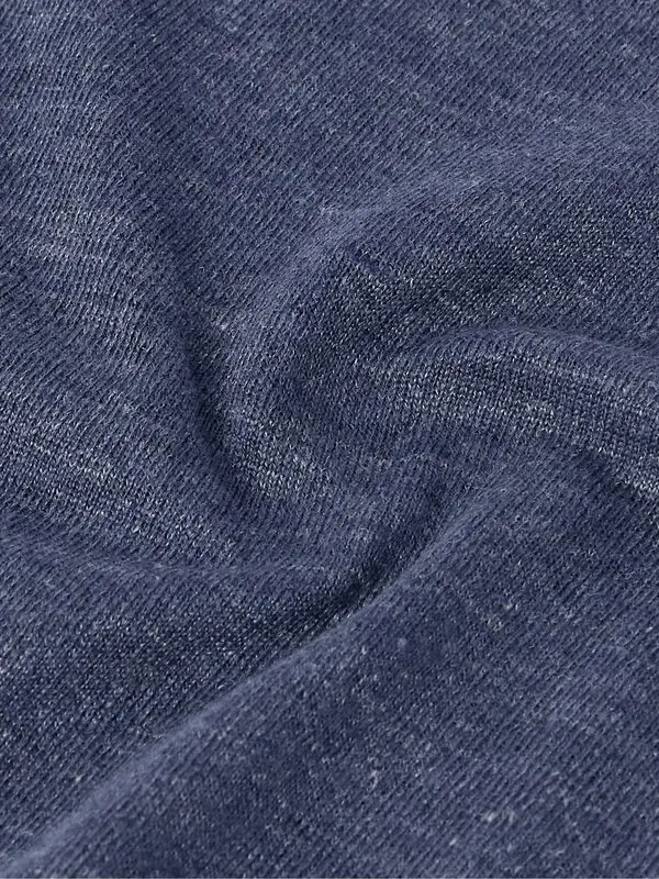 Brunello Cucinelli Linen And Cotton-blend T-shirt