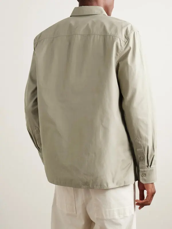 NILI LOTAN Chance Cotton-twill Shirt