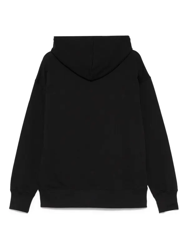 MSGM Logo-print Hoodie - Black