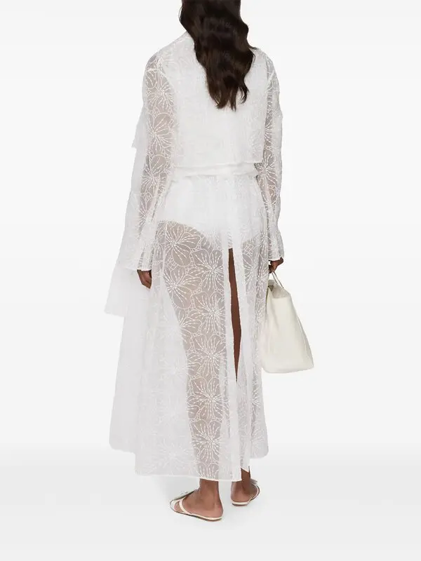 GENNY Floral Embroidered Coat