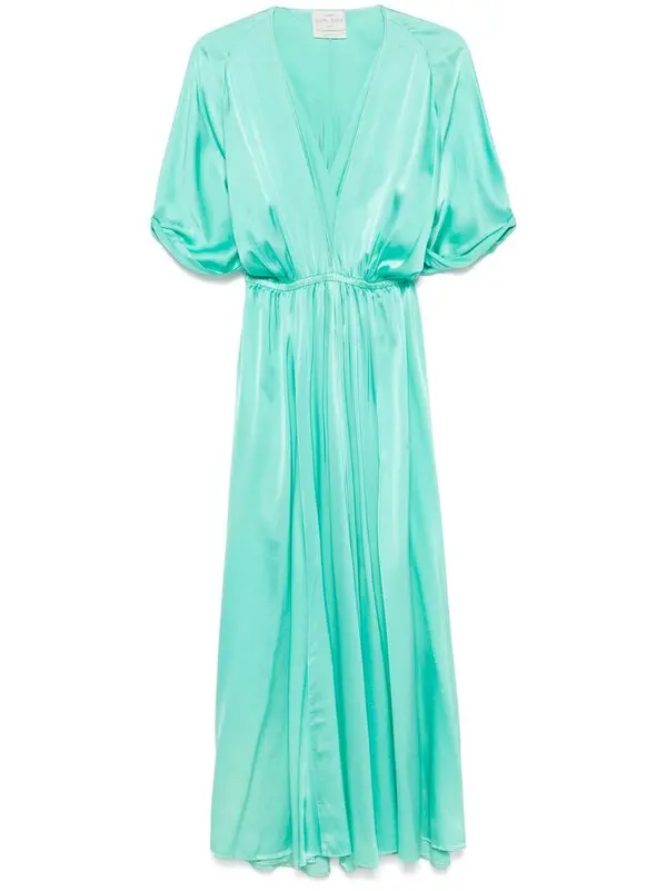FORTE_FORTE Silk Maxi Dress