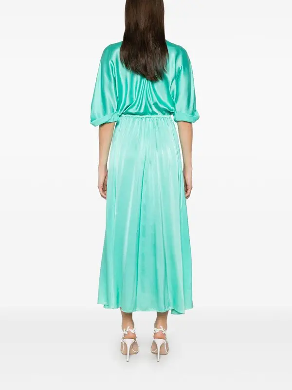 FORTE_FORTE Silk Maxi Dress