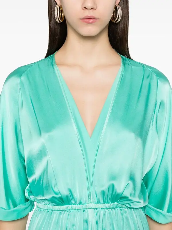 FORTE_FORTE Silk Maxi Dress