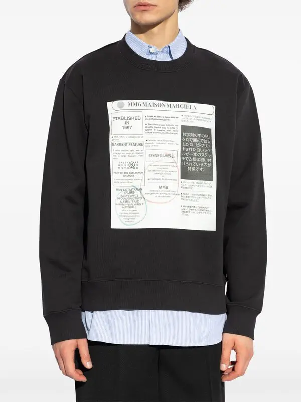 MAISON MARGIELA Printed Sweatshirt