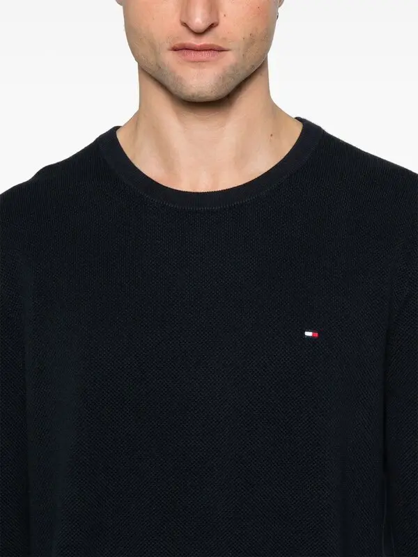 Tommy Hilfiger Crew-neck Sweater - Blue