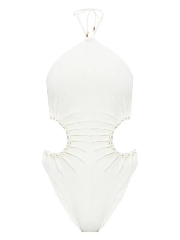 Cult Gaia Sibel Swimsuit - White
