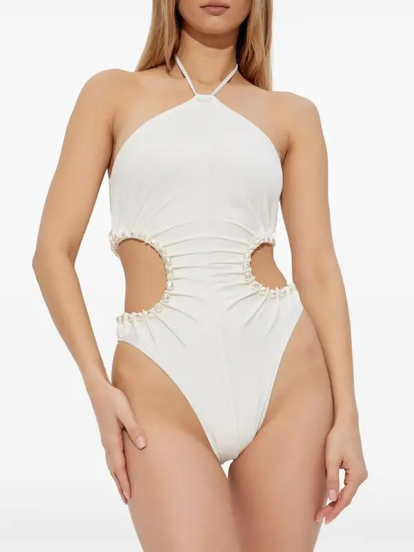 Cult Gaia Sibel Swimsuit - White