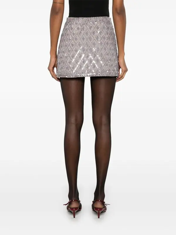 P.a.r.o.s.h Sequinned Mini Skirt