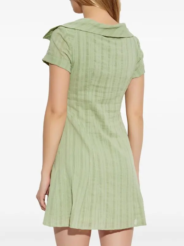 Cult Gaia Alix Mini Dress In Green - 45% Off | Editorialist