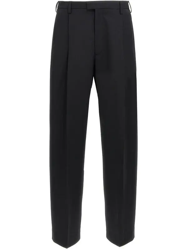 Marni Wool Trousers - Black