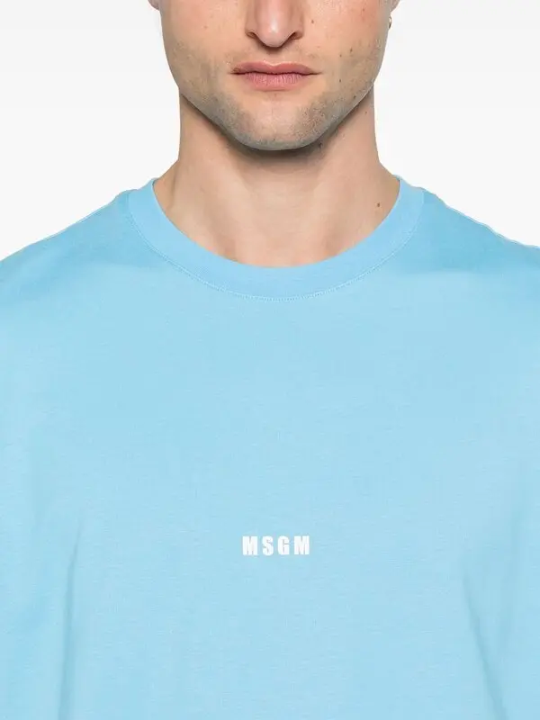 MSGM Logo-print T-shirt