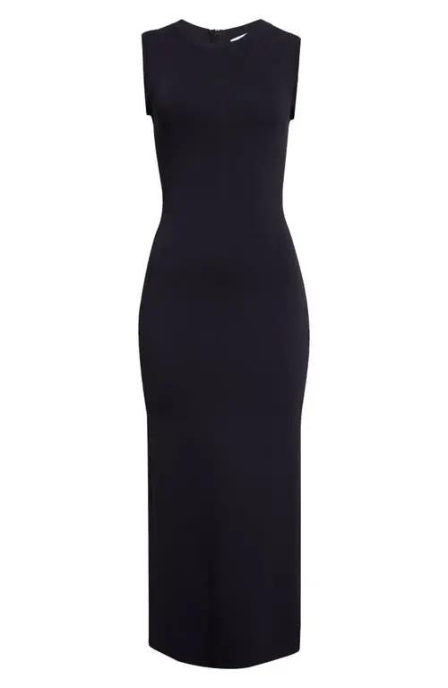 Max Mara Visiera Sleeveless Jersey Dress - Navy
