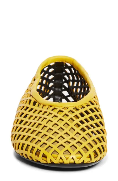 Proenza Schouler Perforated Ballet Flat - Yellow