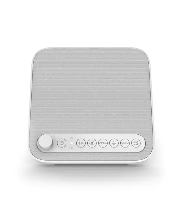 PURE ENRICHMENT Wave Sleep Therapy Sound Machine Black - White