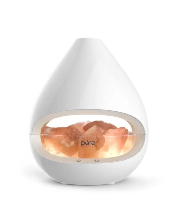 PURE ENRICHMENT Pureglow Crystal Salt Lamp & Diffuser - Multi