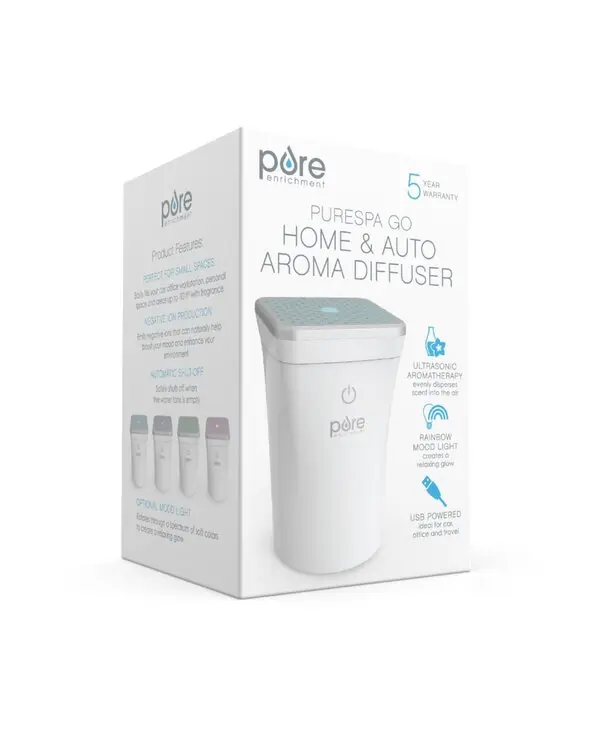 PURE ENRICHMENT Purespa Go Home Auto Aroma Diffuser
