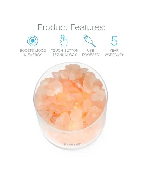 PURE ENRICHMENT Pureglow Usb Salt Lamp