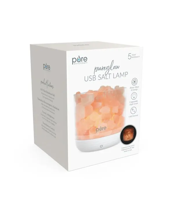 PURE ENRICHMENT Pureglow Usb Salt Lamp
