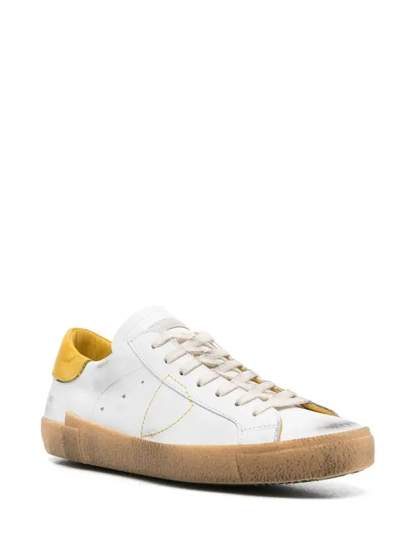 Philippe Model Prxs Low Top Sneakers - White