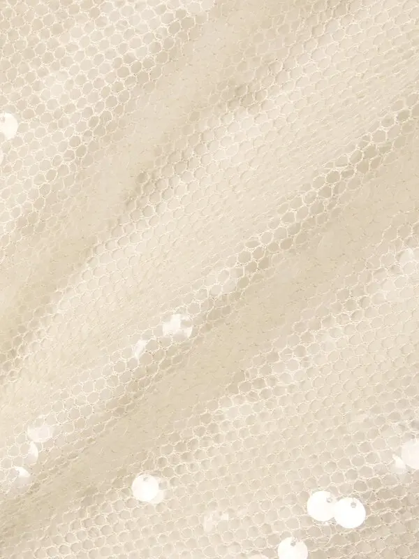 Stella McCartney Sequined Mesh Midi Skirt