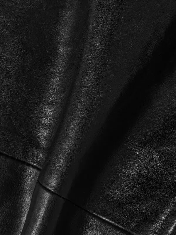 Alaïa Hooded Biker Jacket - Black