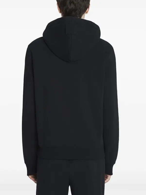 LANVIN Embroidered Logo Hoodie
