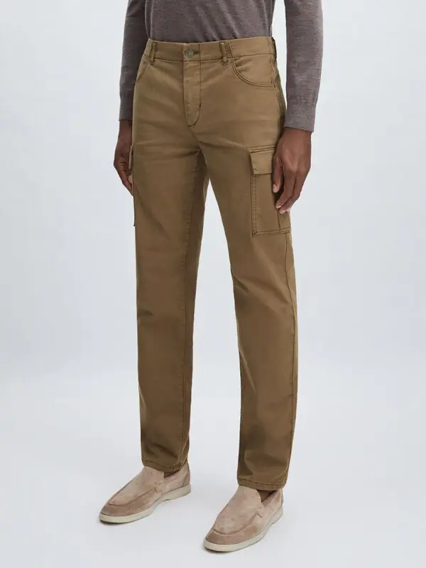 Paige Ronin Slim Cargo Trousers