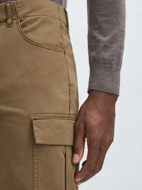 Paige Ronin Slim Cargo Trousers