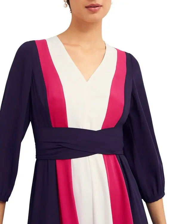 HOBBS LONDON Cora Colorblocked Dress