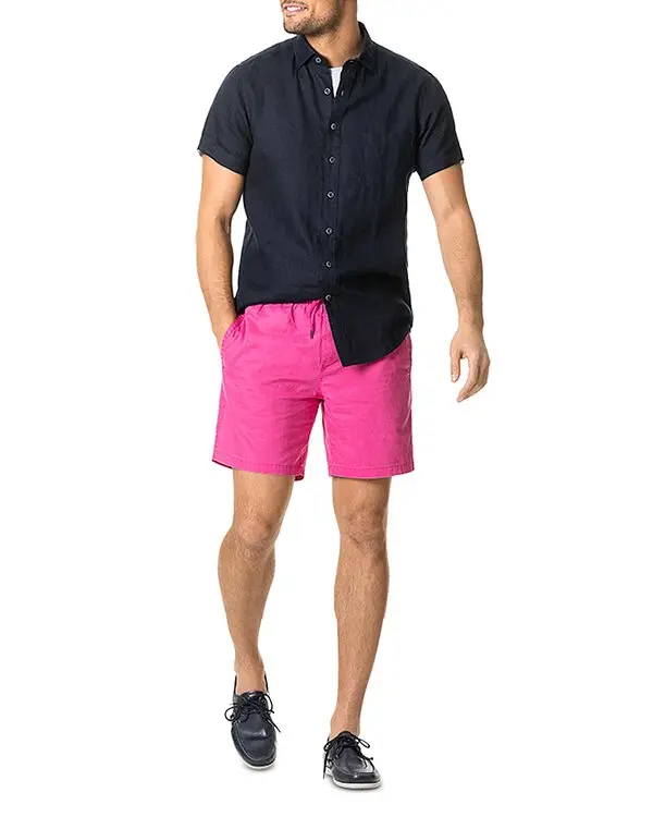 Rodd & Gunn Glenmark Drawstring Shorts - Geranium