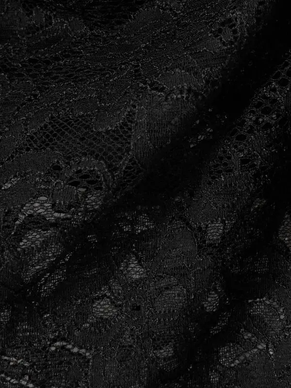 Dolce & Gabbana Gathered Lace Blouse