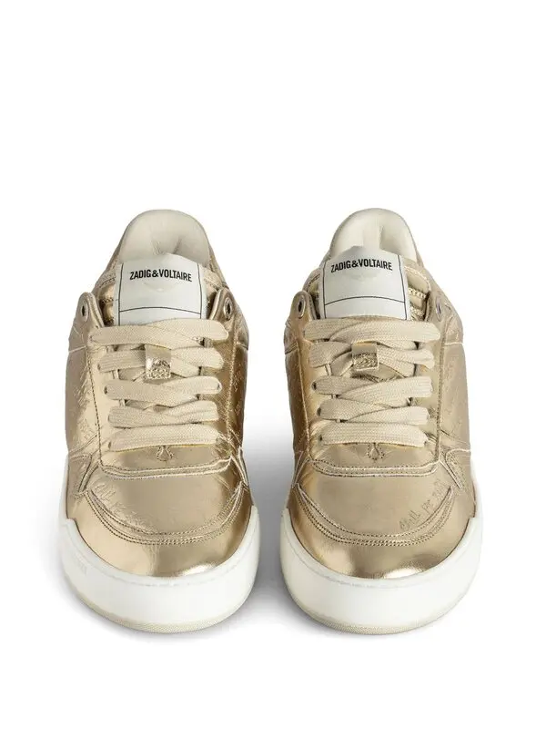 Zadig&Voltaire Wings Leather Sneakers