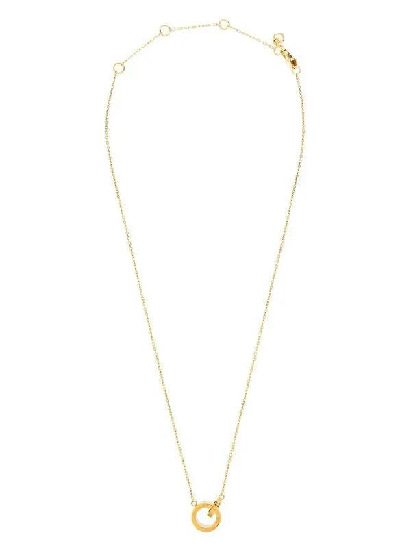 Kate Spade New York Crystal-embellished Heart Necklace - Gold