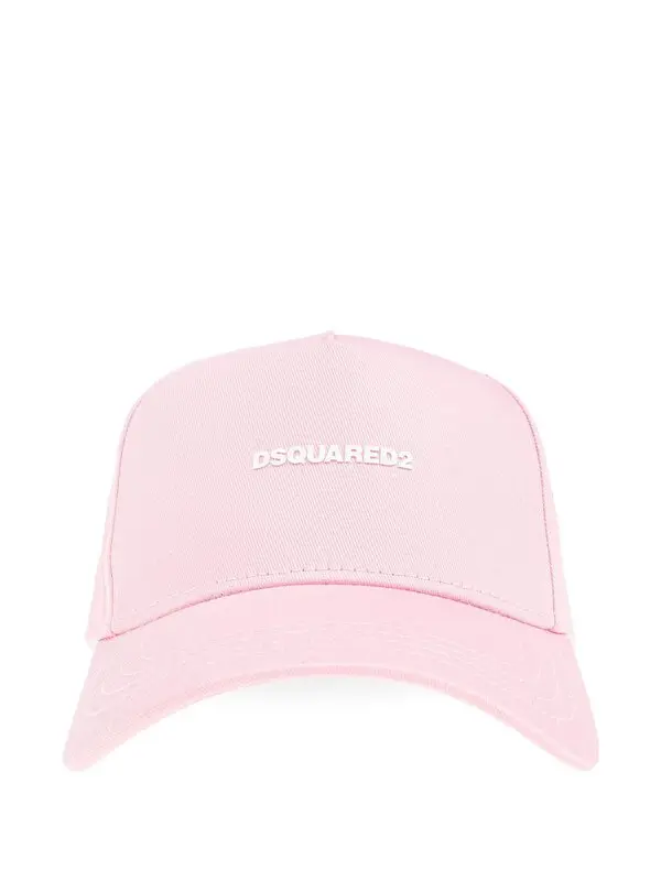 Dsquared2 Logo-embroidered Cap - Pink