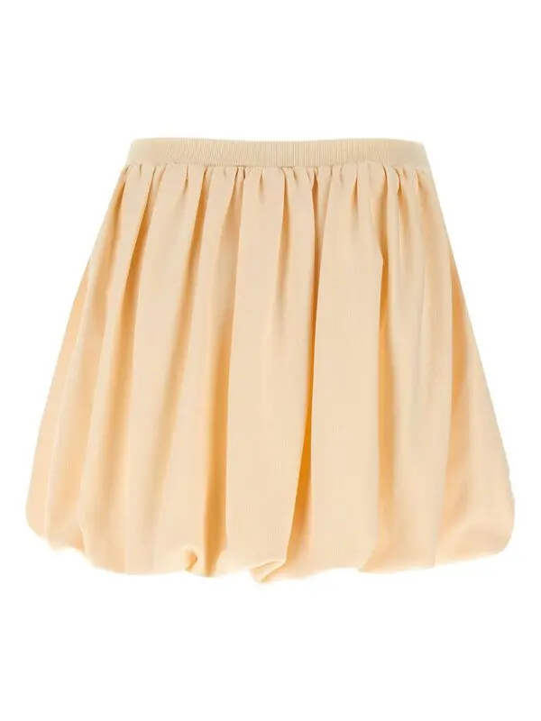 Marni Pleated Mini Skirt - White