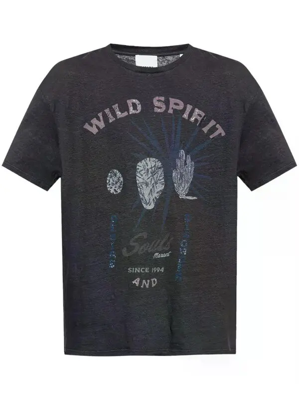 MARANT Honore Linen T-shirt