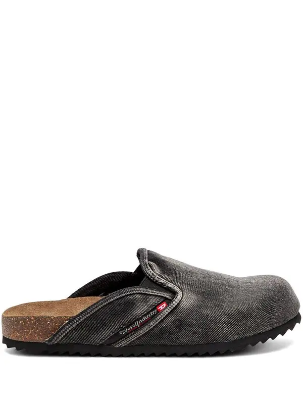 DIESEL® D-woodstock Slippers - Grey