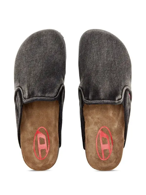 DIESEL® D-woodstock Slippers - Grey