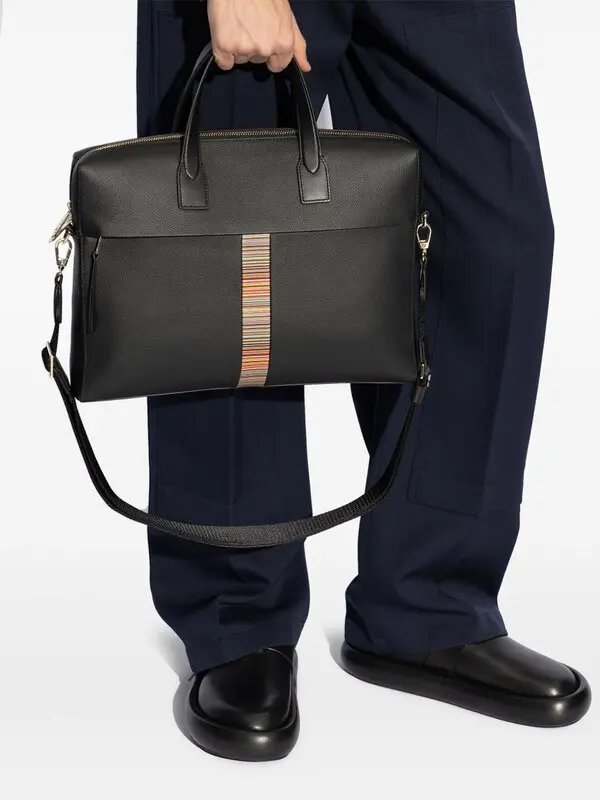 Paul Smith Stripe-detailing Laptop Bag