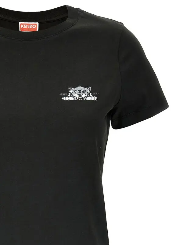 Kenzo Happy Tiger T-shirt - Black